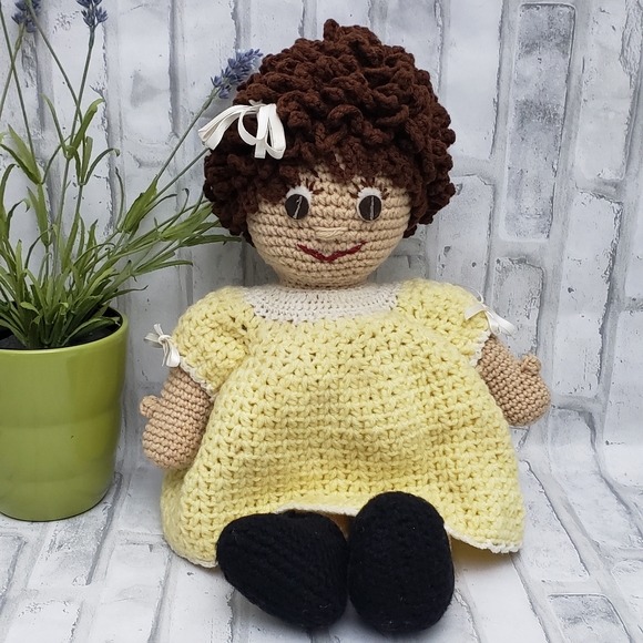 Hand Crafted | Toys | Amigurumi Crochet Doll | Poshmark